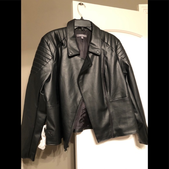 Jackets & Coats | Lisa Rinna Black Leather Jacket | Poshmark